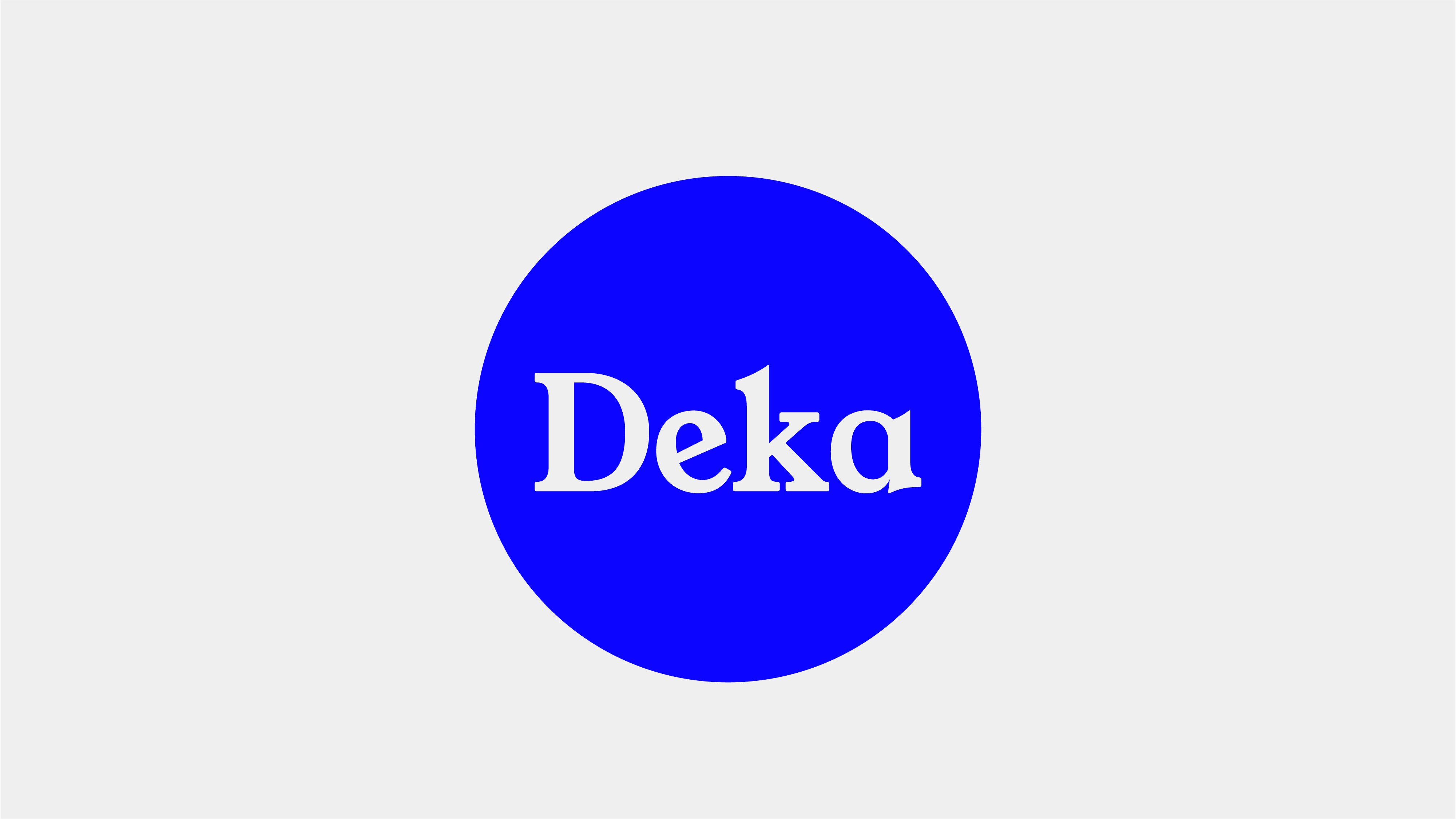 Deka Solutions brand, digital product, website - NUU Group