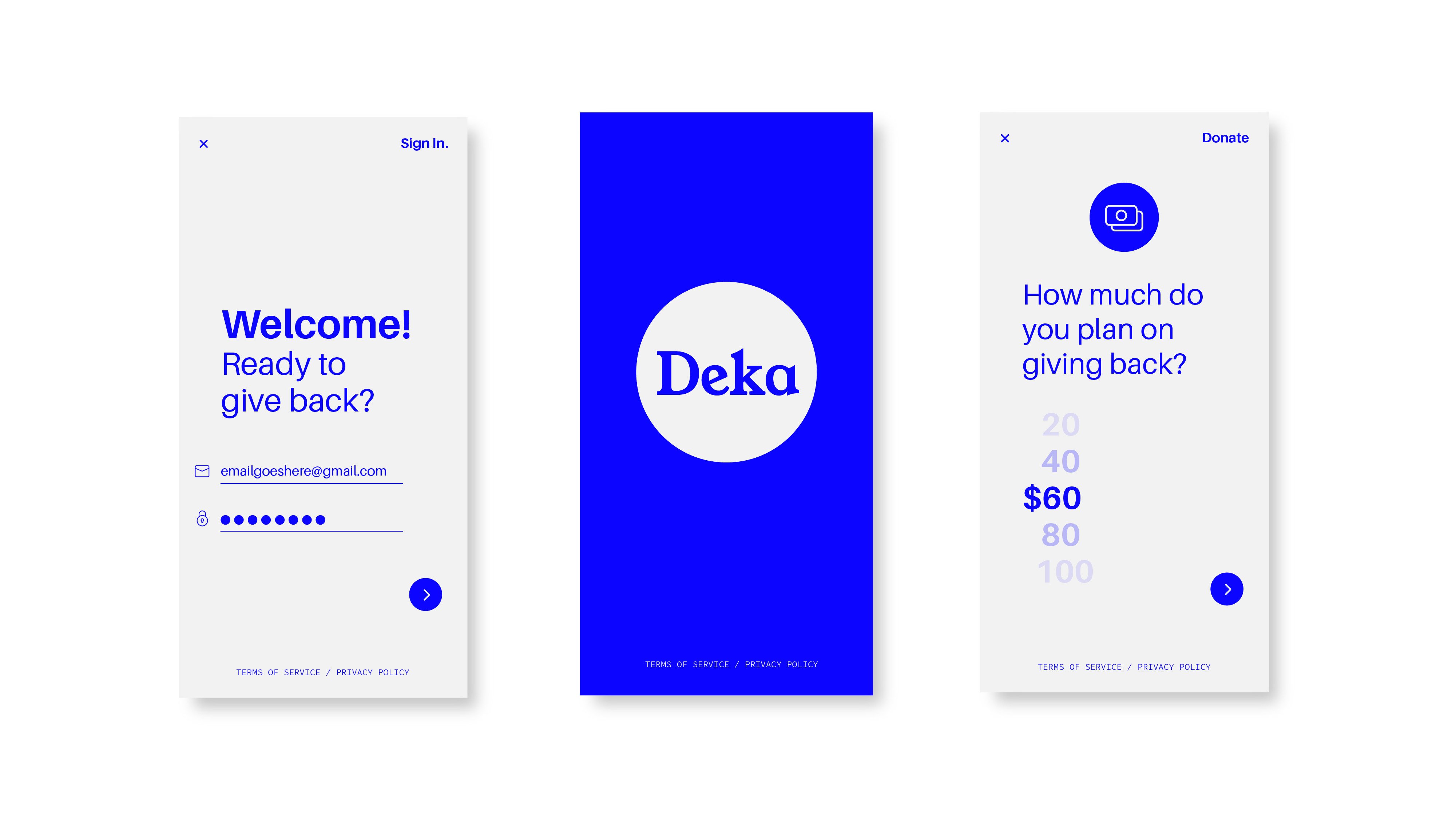 Deka Solutions brand, digital product, website - NUU Group