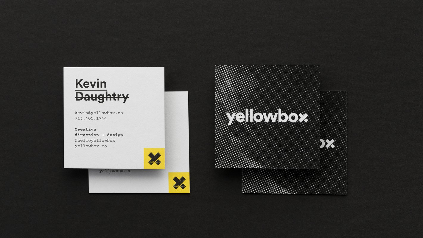 Yellowbox branding, collateral, and website - NUU Group